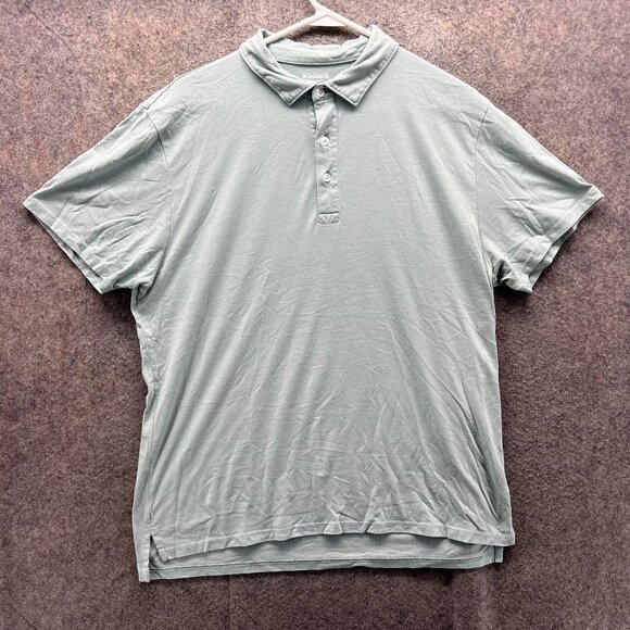 Bonobos | Shirts | Bonobos Polo Shirt Men Xl Green Preppy Stretch Slim ...